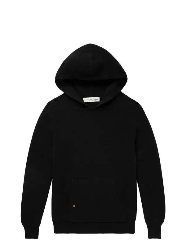 GOD'S TRUE CASHMERE Cashmere Hoodie - Black