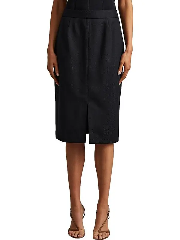 REISS Hallie Pencil Skirt - Navy