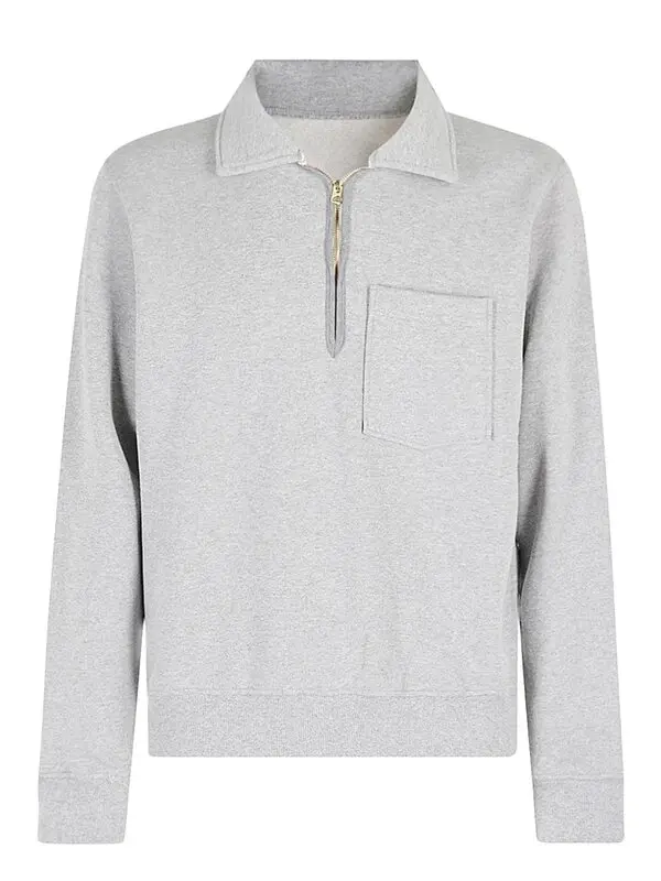 FORTELA Half-zip Polo Shirt - Grey