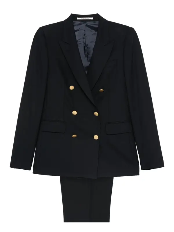 Tagliatore Double-breasted Blazer - Blue