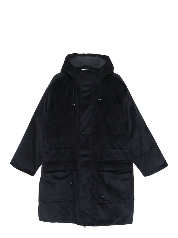 Henrik Vibskov Shape Mid-length Coat - Blue