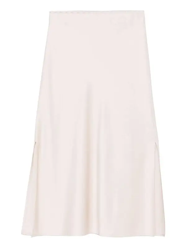 Brunello Cucinelli A-line Midi Skirt - Pink