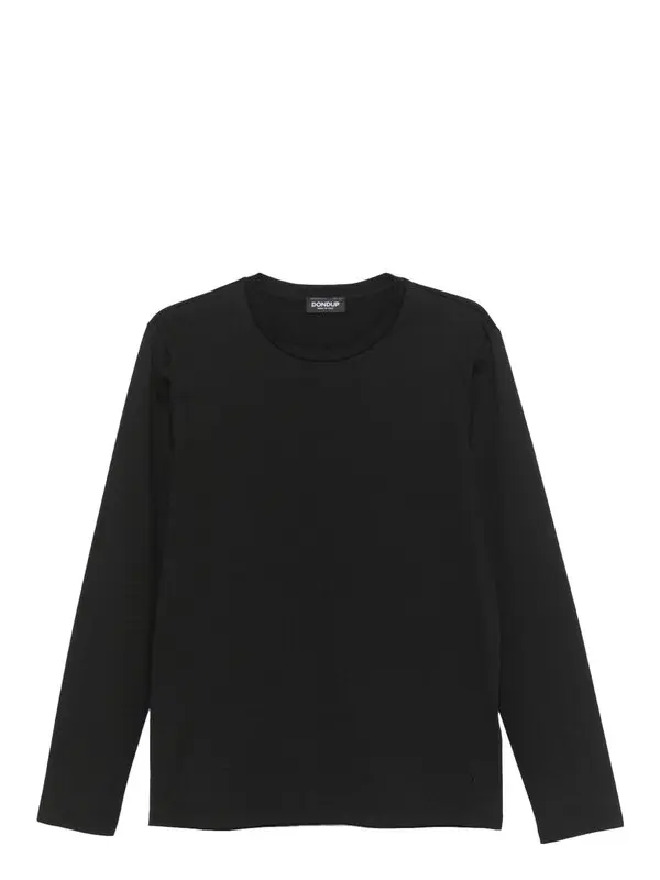 DONDUP Cotton T-shirt - Black