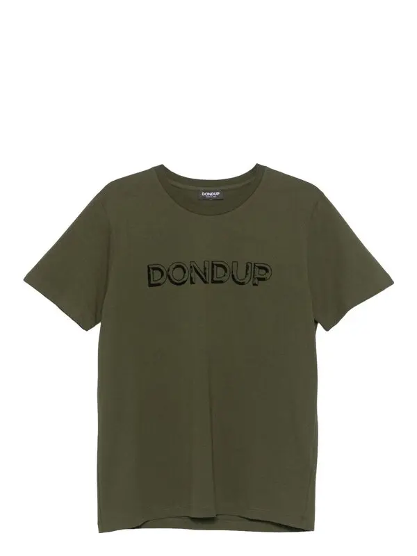 DONDUP Logo-print T-shirt - Green