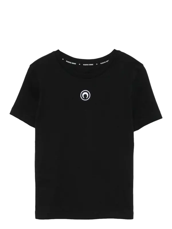 MARINE SERRE Moon Logo T-shirt - Black