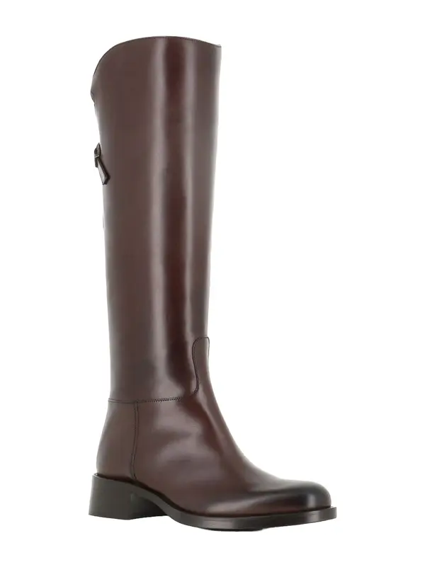 Sartore Leather Riding Boots - Brown