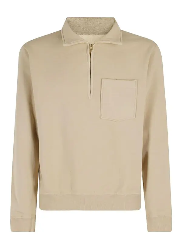 FORTELA Half-zip Polo Shirt - Neutrals