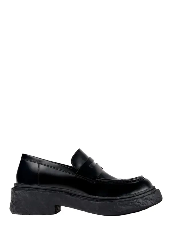 Camper Vamonos Leather Loafers - Black