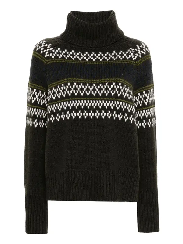 WE NORWEGIANS Setesdal Sweater - Green