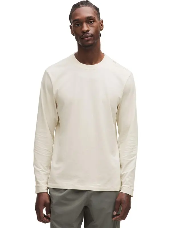 Lululemon Zeroed In Long-sleeve Shirt - Light Ivory