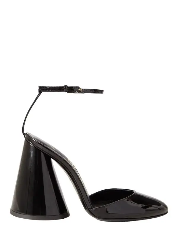 Attico Luz Patent-leather Pumps - Black
