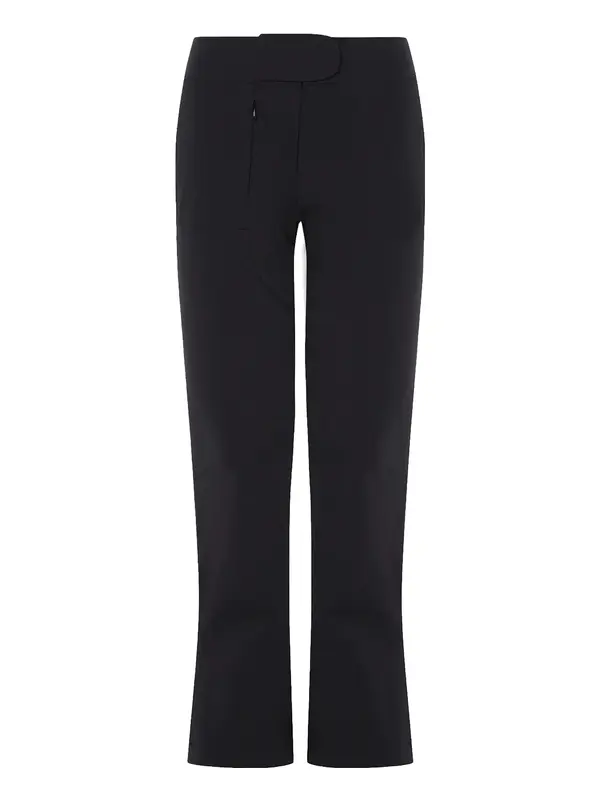 CONNER IVES Stretch-jersey Flared Pants - Black