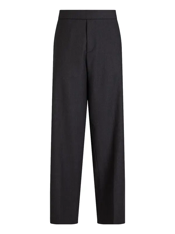 Dunhill Wool Trousers - Charcoal