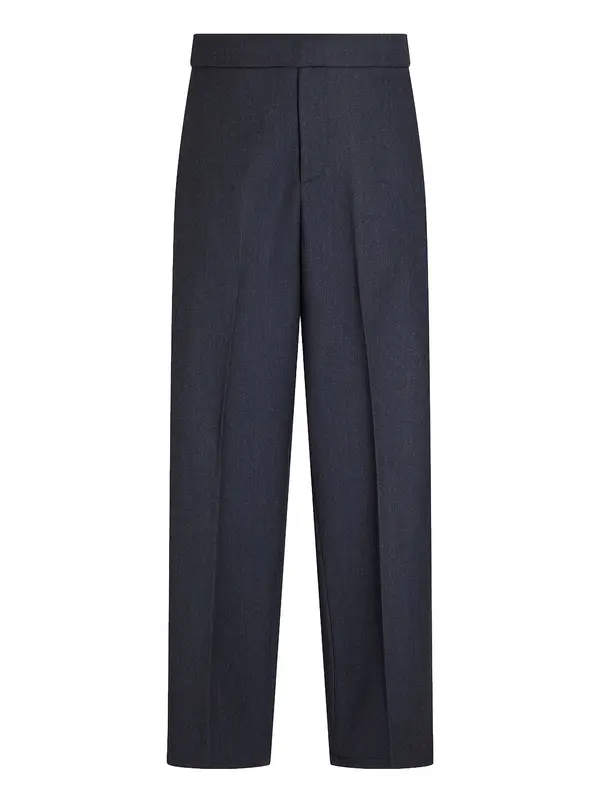 Dunhill Wool Trousers - Storm Blue