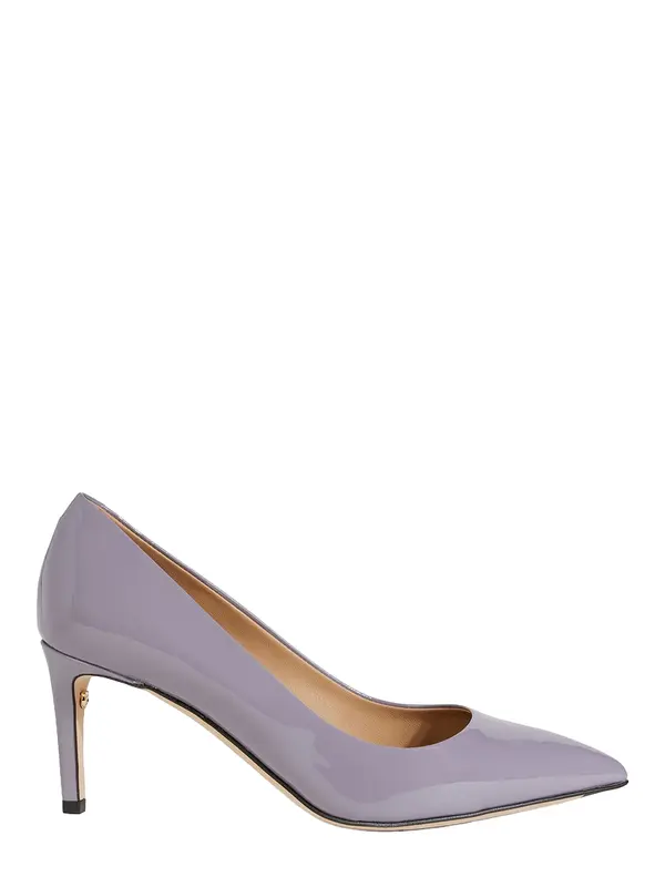 FERRAGAMO Ilary 70 Patent-leather Pumps - Lilac