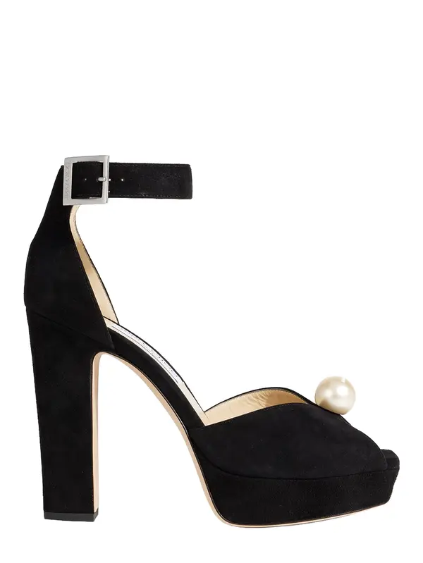 JIMMY CHOO Socorie 120 Platform Sandals - Black
