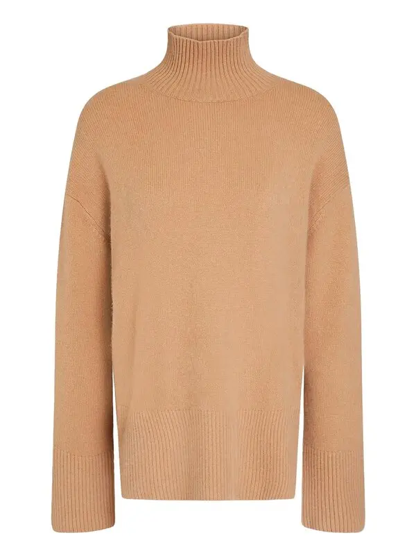 Naadam Cashmere Turtleneck Sweater - Camel