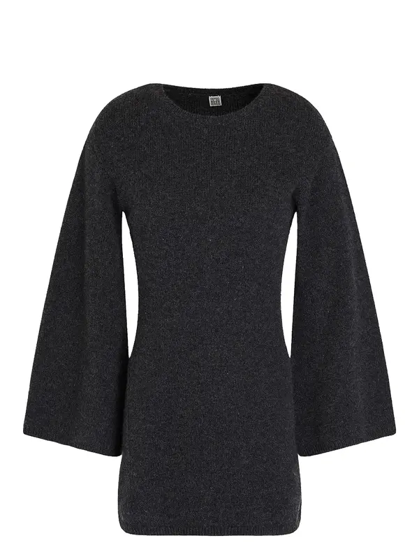 TOTEME Wool And Cashmere-blend Sweater - Anthracite