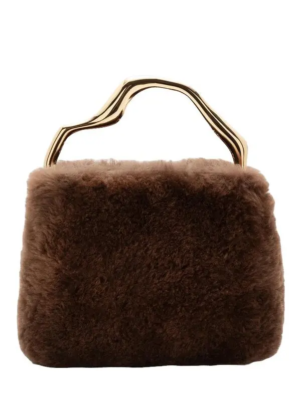 Cult Gaia Solene Mini Top-handle Bag - Luwak