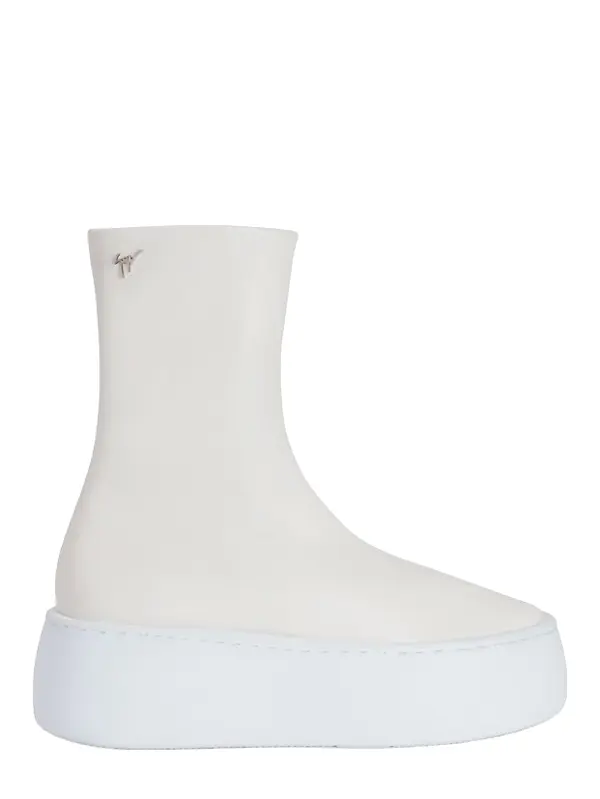 GIUSEPPE ZANOTTI Gz League Maxi Sneaker Booties - White