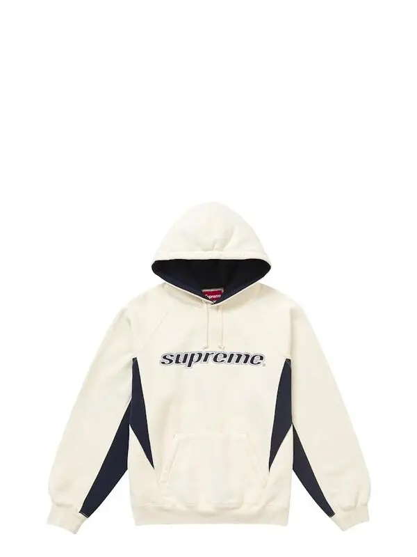Supreme Division Hooded Sweatshirt - Natural