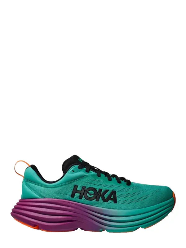 Hoka One One Bondi 8 Sneakers - Electric Aqua/black