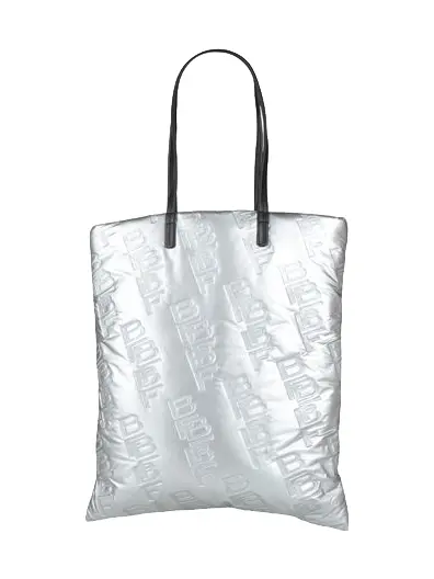 By Far Leather Shopper Bag - Silver