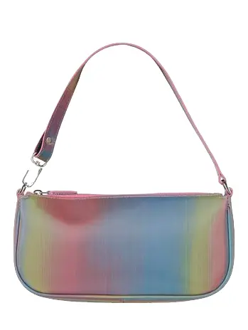 By Far Multicolor Baguette Bag - Pink