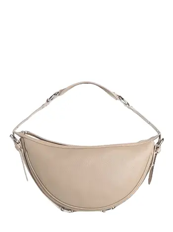 By Far Pebbled-leather Hobo Bag - Beige