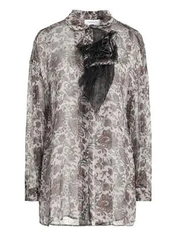 Fabiana Filippi Paisley Print Viscose Shirt - Grey