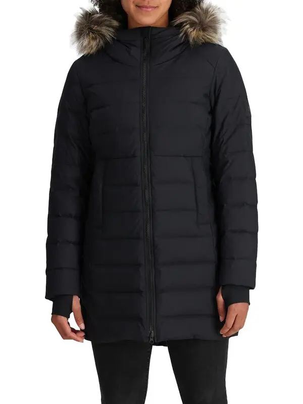 OUTDOOR RESEARCH Coze Lux 700 Fill Power Down Parka - Black