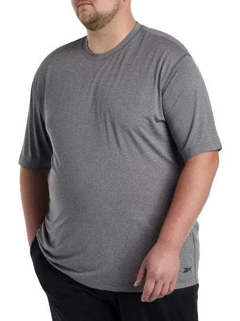 REEBOK Big & Tall Base Layer Top - Granite