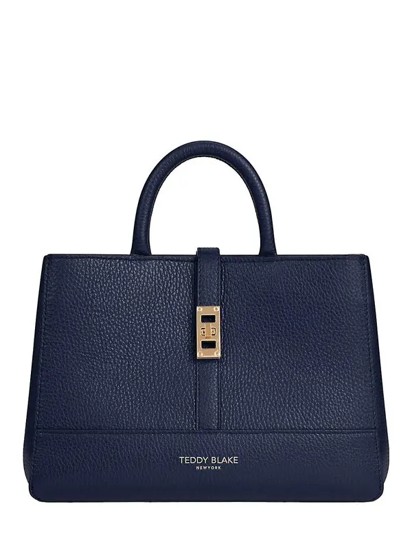 TEDDY BLAKE Lola Stampatto 10 Handbag - Blue Jeans