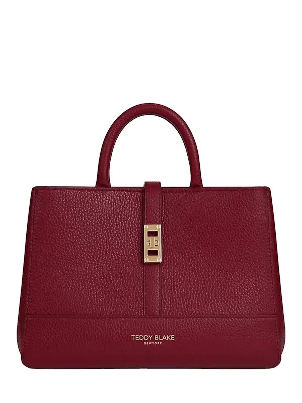 TEDDY BLAKE Lola Stampatto 10 Handbag - Burgundy