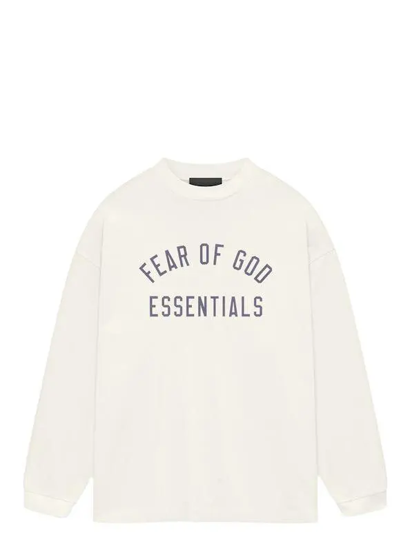 Fear Of God Essentials Jersey Long Sleeve Tee Shirt - Shell