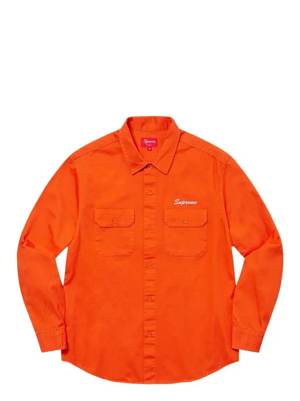 Supreme Mary Work Shirt - Orange