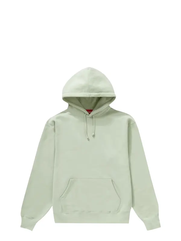 Supreme Satin Appliqué Hooded Sweatshirt 'mint - Green