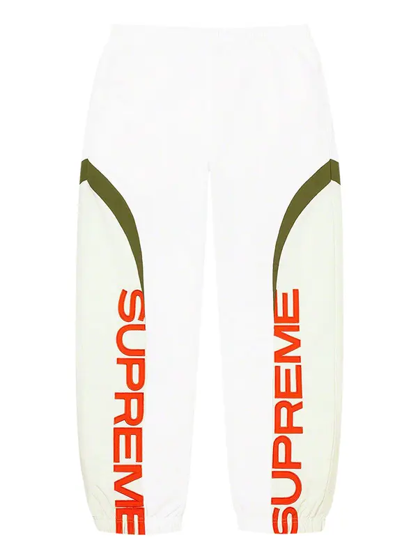 Supreme Curve Track Pant - White