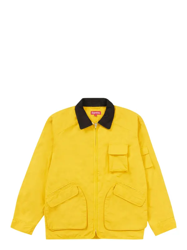 Supreme Cotton Utility Jacket - Yellow