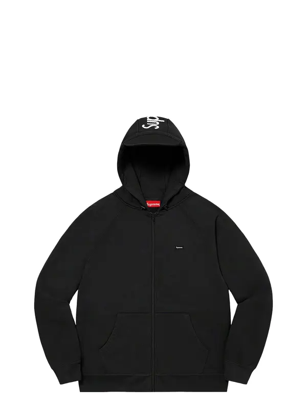 Supreme Brim Zip Up Hooded Sweatshirt - Black