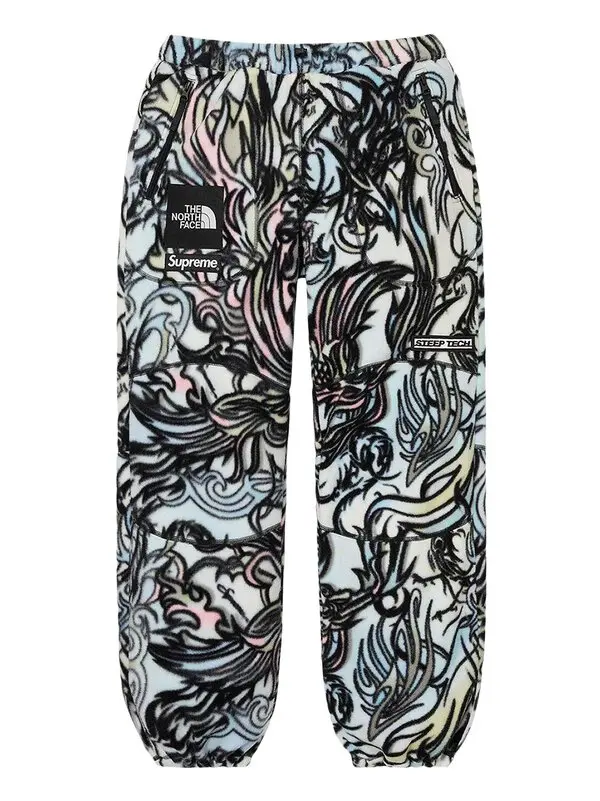 Supreme X The North Face Steep Tech Fleece Pant - Multicolor