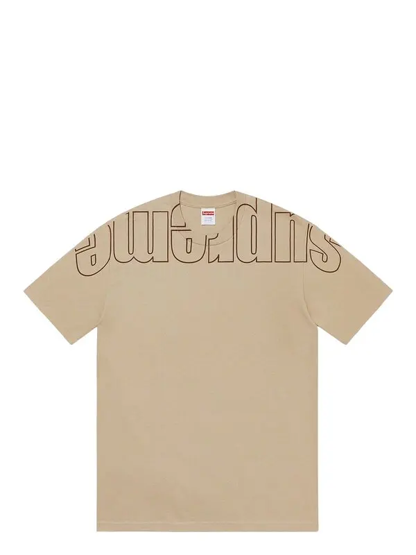 Supreme Upside Down Tee 'stone - Tan