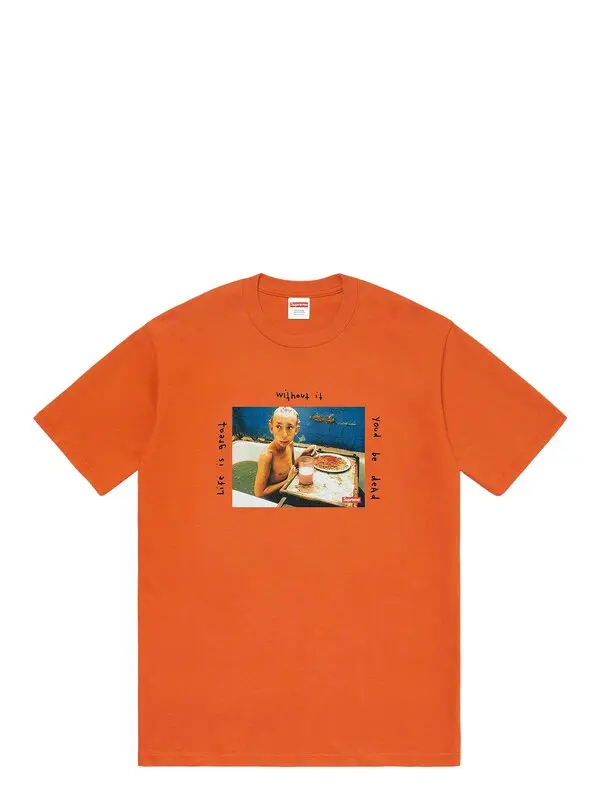 Supreme Gummo Bathtub Tee 'rust - Orange