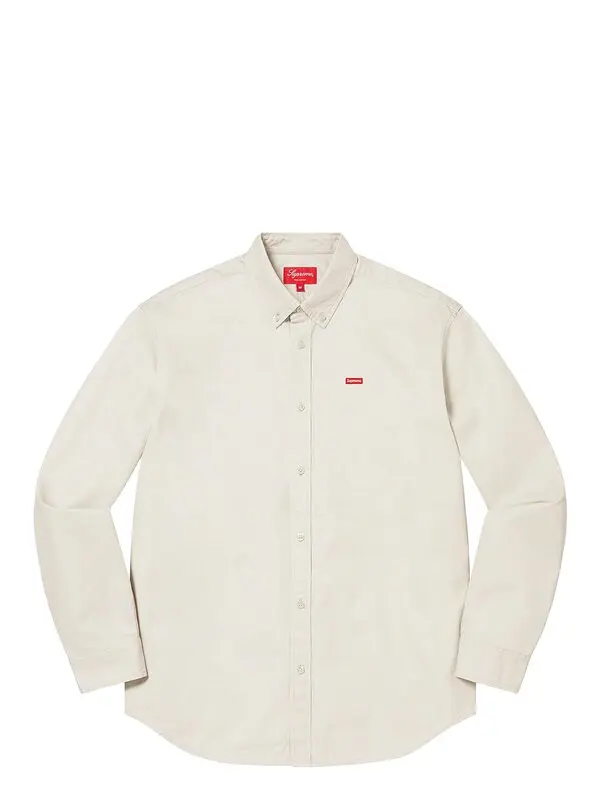 Supreme Small Box Shirt 'natural - Cream