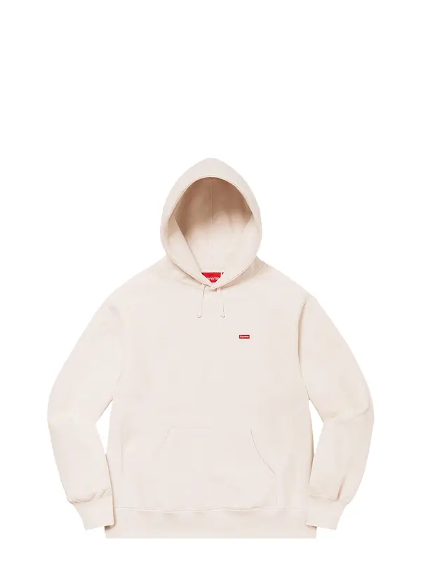 Supreme Small Box Hooded Sweatshirt - Cream