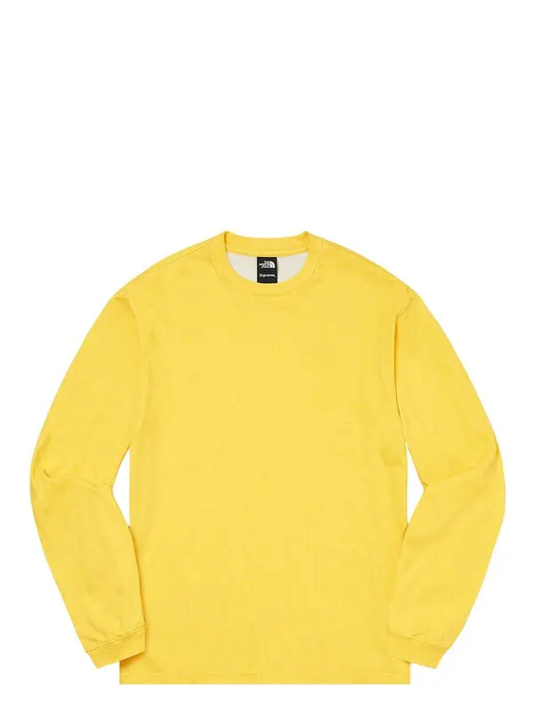Supreme X The North Face Pigment Printed Long-sleeve Top - Yellow