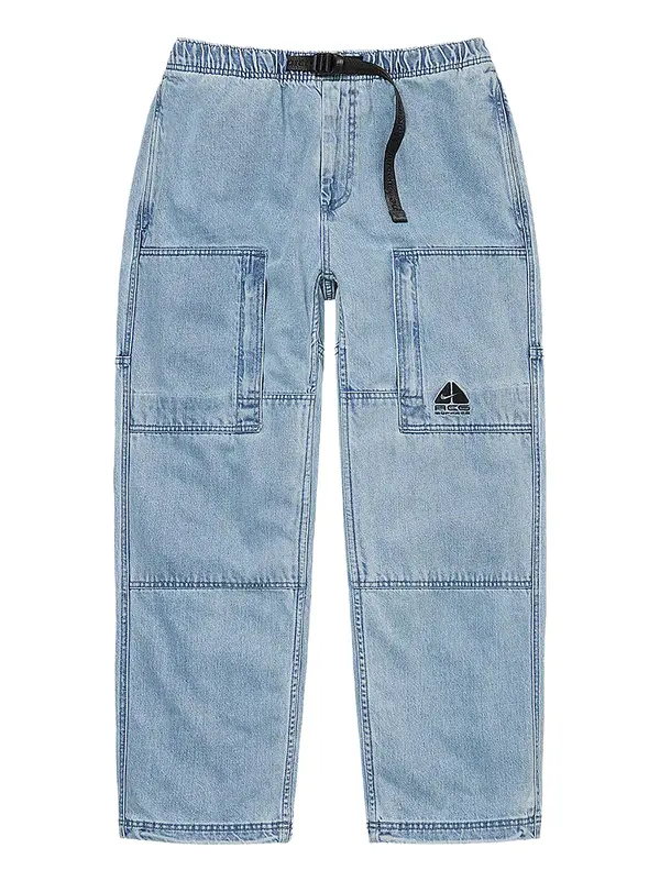 Supreme X Nike Acg Belted Denim Pant - Blue