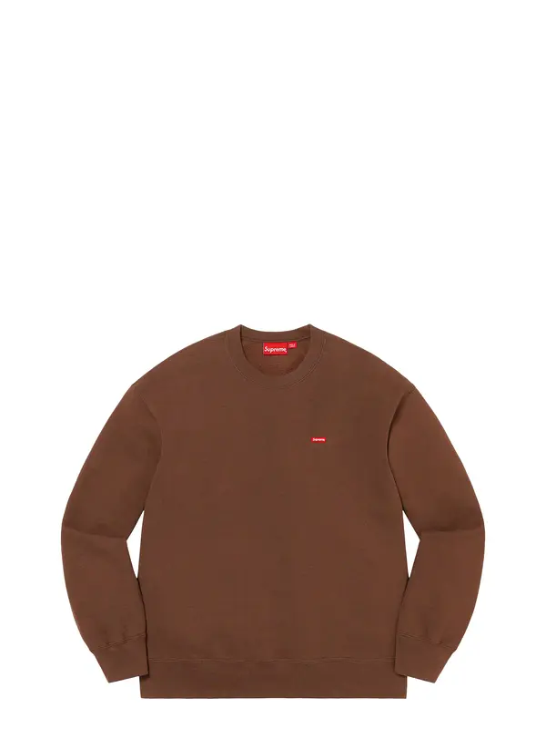 Supreme Small Box Crewneck - Brown