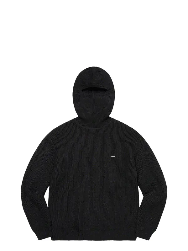 Supreme Small Box Balaclava Turtleneck Sweater - Black