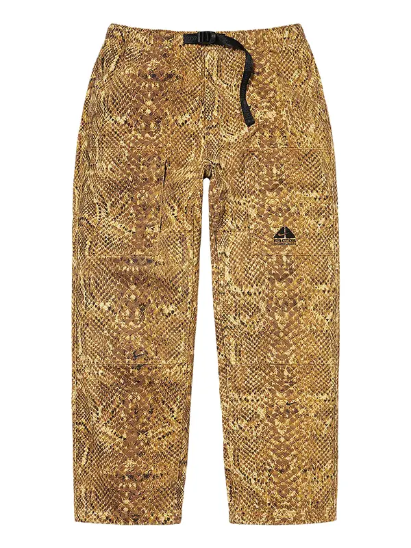 Supreme X Nike Acg Belted Denim Pant - Gold